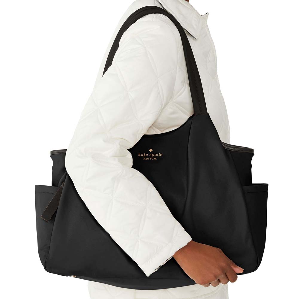 SpreeSuki - Kate Spade Chelsea Large Baby Bag Black # KF313